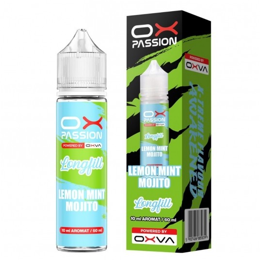 Longfill OX Passion Lemon Mint Mojito 10/60ml | Long Juice